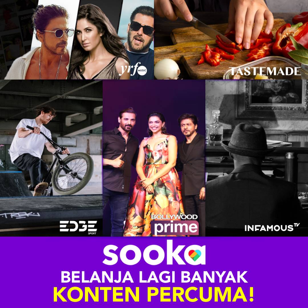 sooka Offers More Choices with 10 Free FAST Channels | Press Release | Mediaroom | Astro